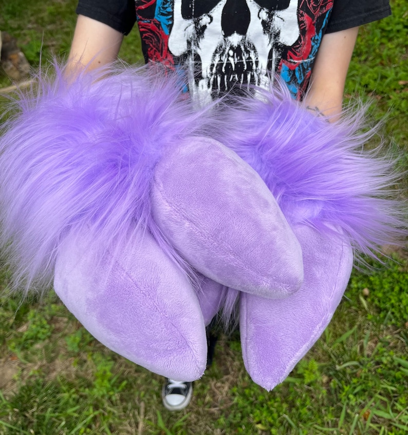 Lavender Split Hooves, Good for Beginner Furries, Oversized Toonie ...
