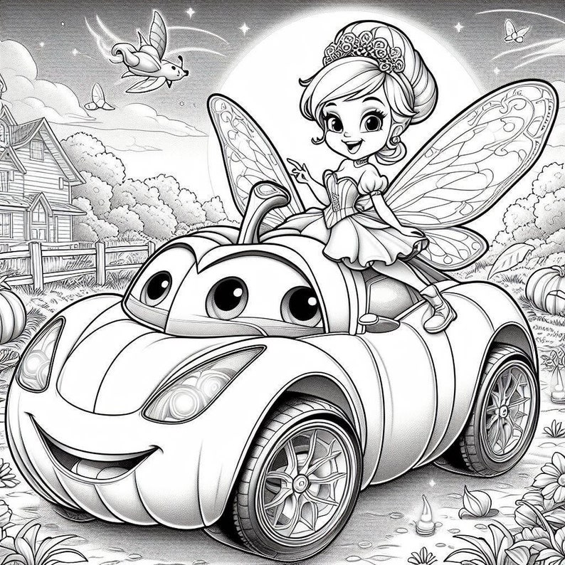 30 3D Themed Children's Coloring Pages That Can Be Downloaded Instantly ...