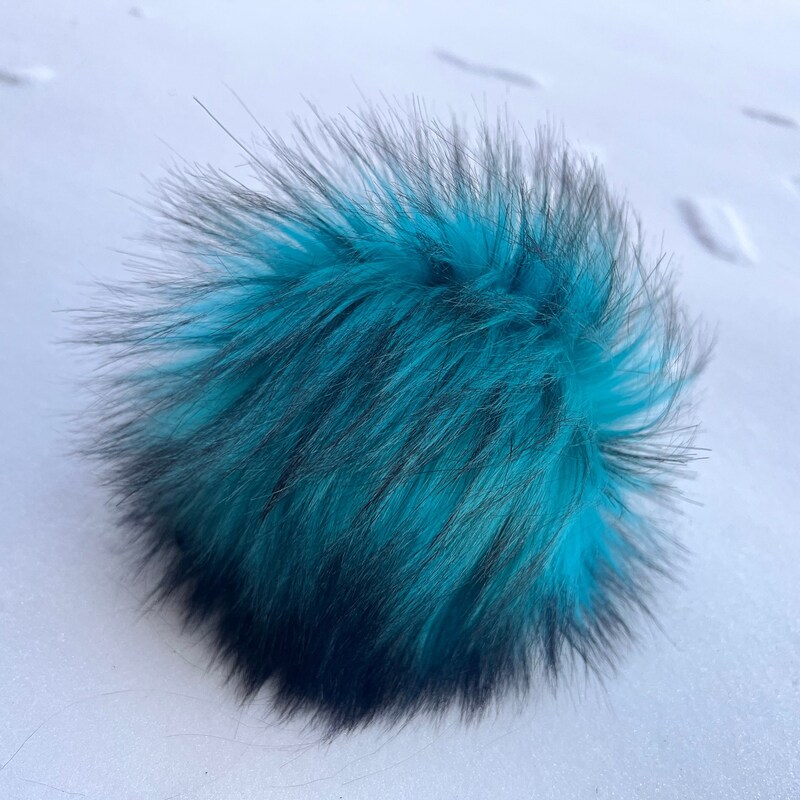 Faux Fur Pom Pom Etsy