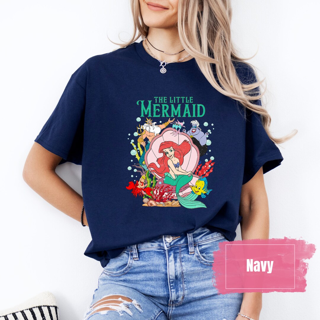 The Little Mermaid Shirt, Disney Tshirt, Ariel Mermaid Shirt, Ariel ...