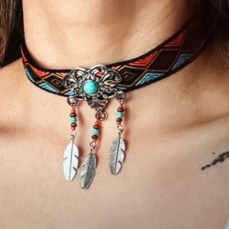 Native Choker - Etsy