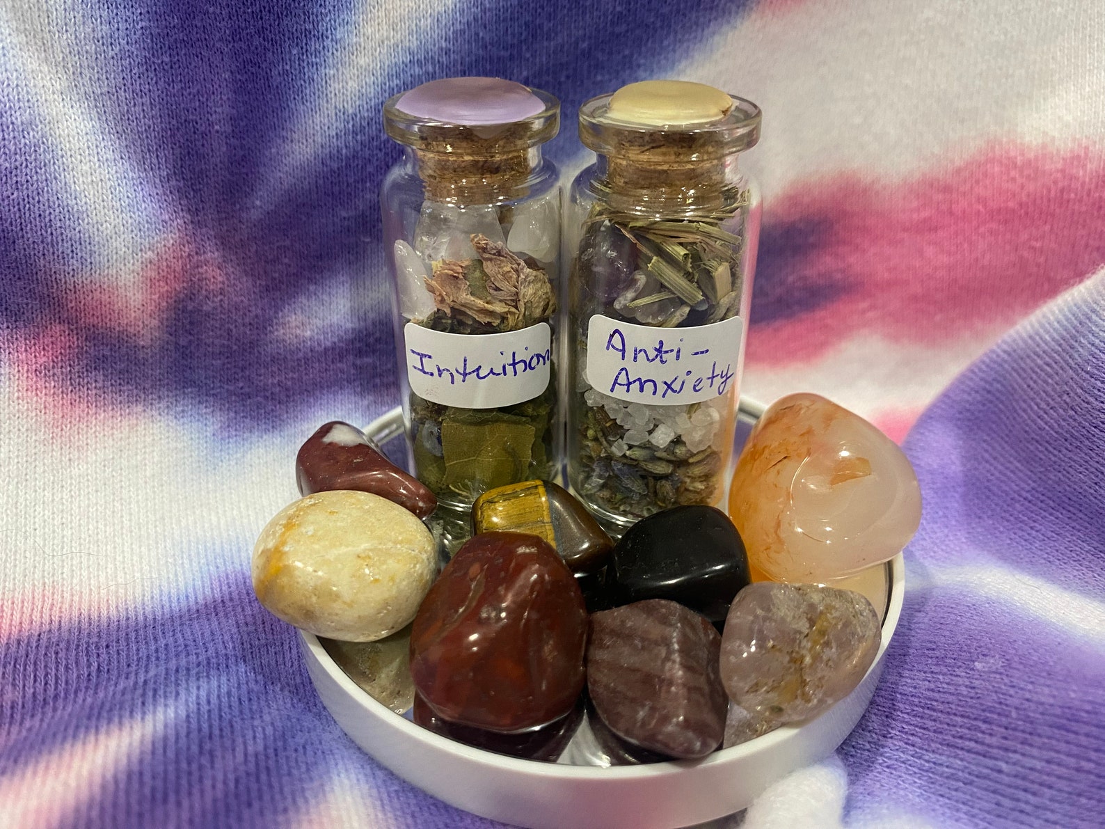 Spell Jar Witchcraft Crystals Spirituality Protection Jars Custom Made ...
