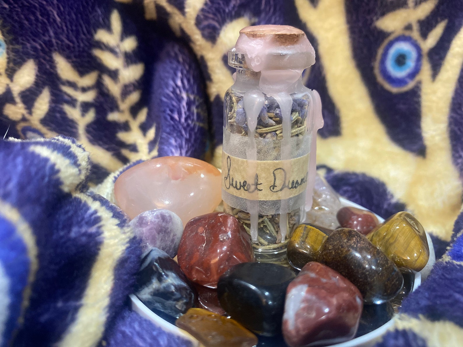 Spell Jar Witchcraft Crystals Spirituality Protection Jars Custom Made ...