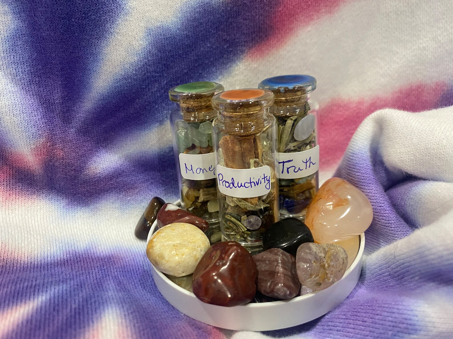 Spell Jar Witchcraft Crystals Spirituality Protection Jars Custom Made ...