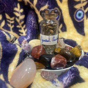 Spell Jar Witchcraft Crystals Spirituality Protection Jars Custom Made ...