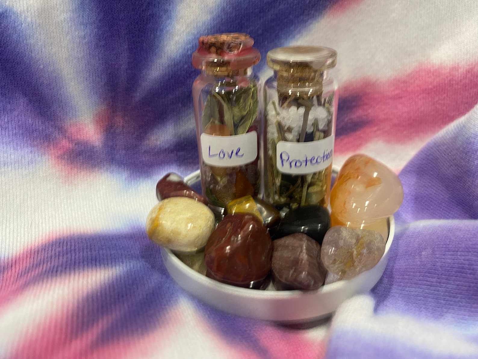 Spell Jar Witchcraft Crystals Spirituality Protection Jars Custom Made ...
