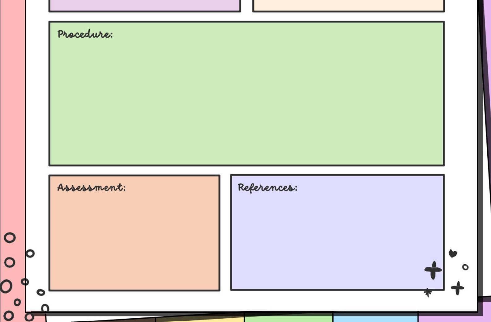 Simple Daily Lesson Plan Template for Daycare / Preschool / Pre-k ...