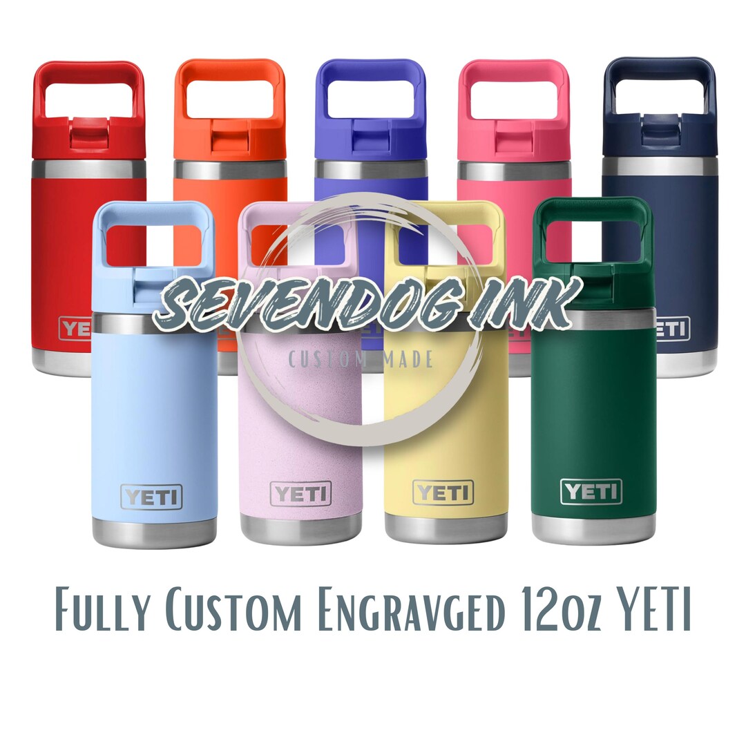 YETI Brand Engraved Rambler 12oz *CUSTOM* - Etsy