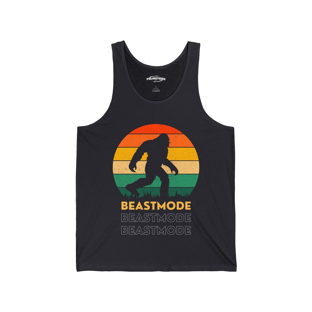 Beastmode Vintage Tank Top for Men - Retro Tank Tops for Men - Father's ...