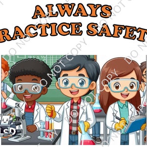 Classroom Rules Science Theme Printable Bundle - Etsy