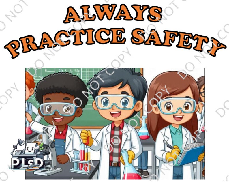 Classroom Rules Science Theme Printable - Etsy