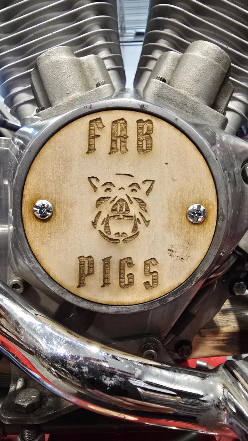 CUSTOM Harley Shovel Shovelhead Evo Evolution Big Twin Sportster Fx Fxr ...