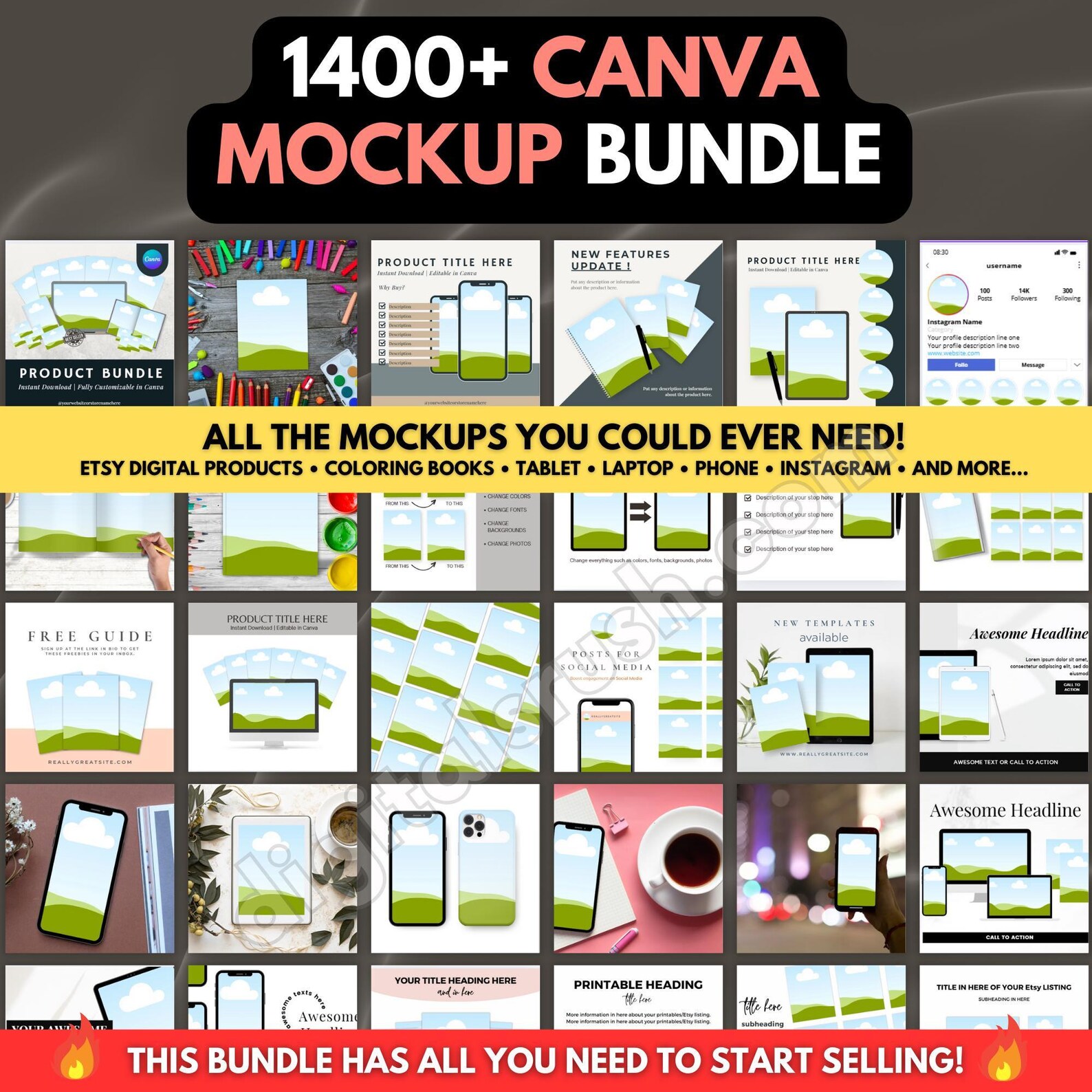 10,000+ Digital Product Resell Bundle, PLR MRR Rights (digital Download ...