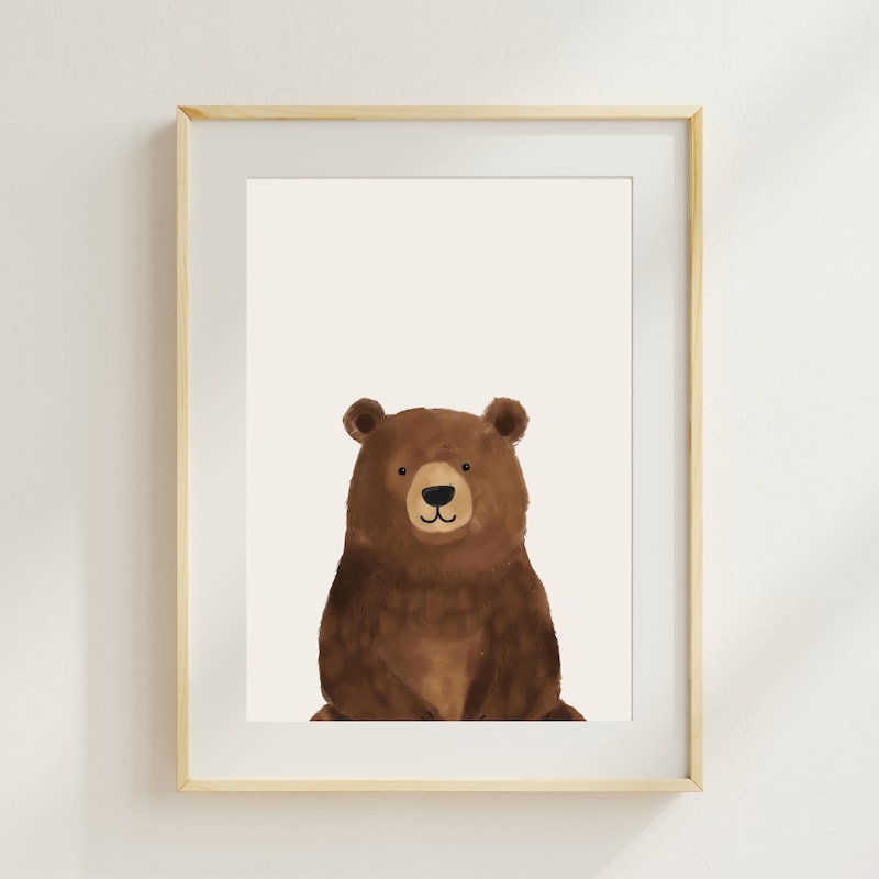 Bear Nursery Art - Etsy