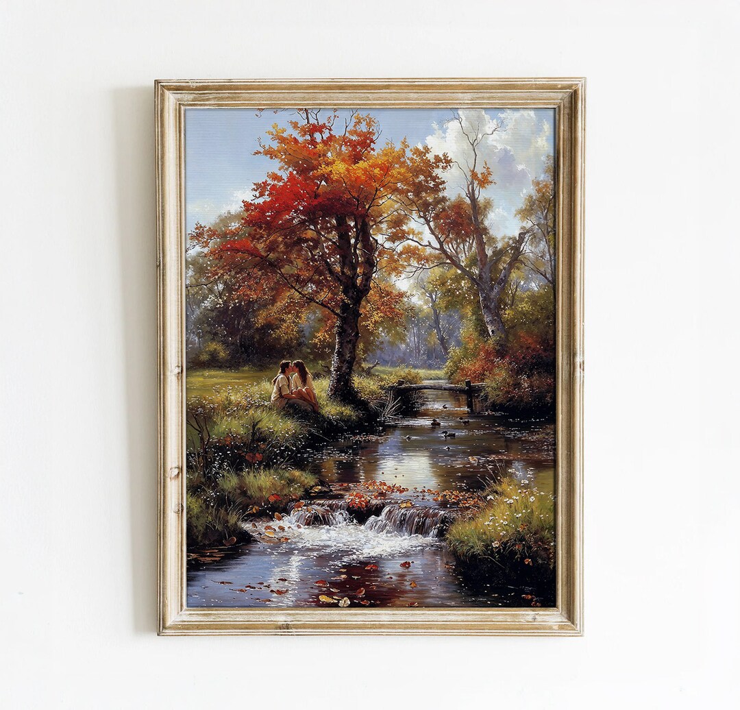 Golden Moments - Autumn Reflection | Art Academi Digital Art Print ...