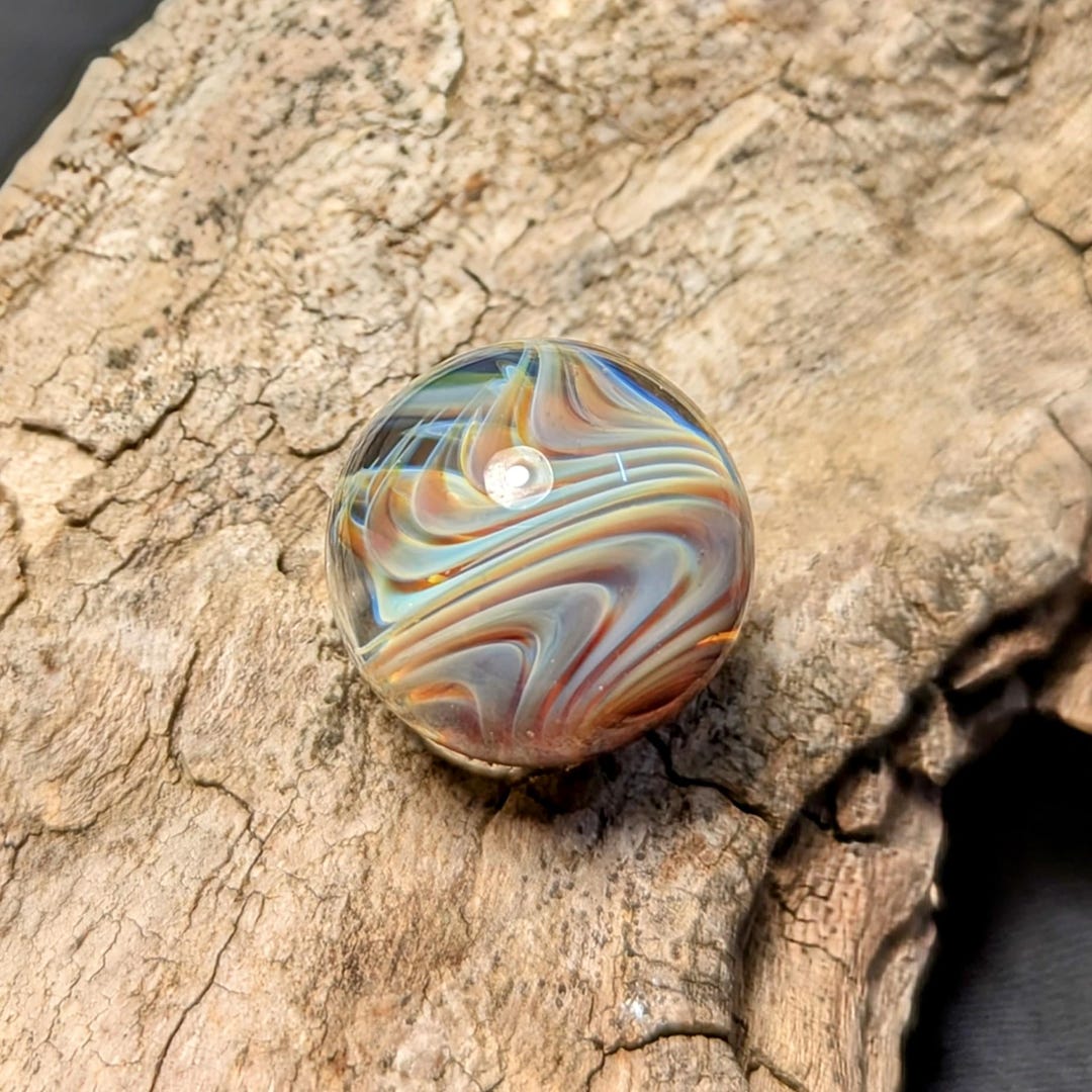 Pastel Rainbow Glass Marble, Wigwag Implosion - Etsy