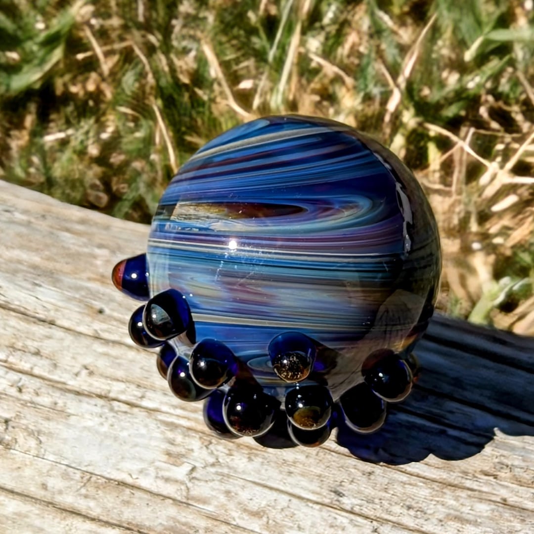 Hobnail Marble, Twist Glass Marble, Double Twist Marble - Etsy