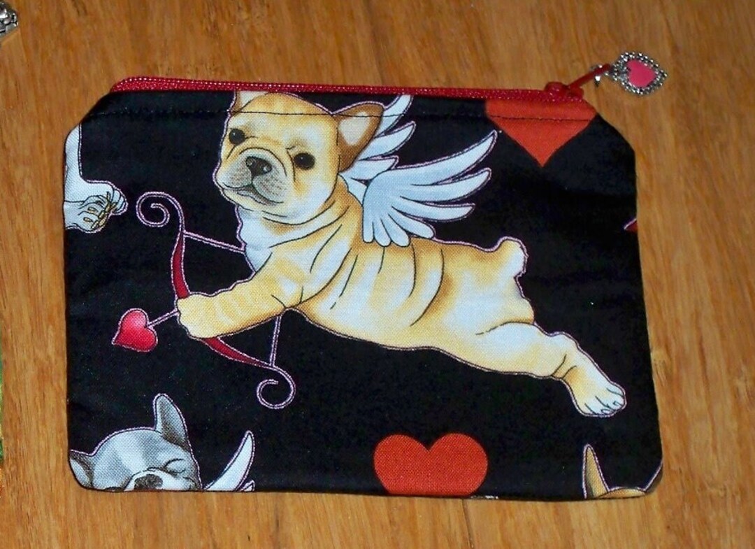 Large Coin Purse, 4" X 6", Zipper W/charm Pull, Your Choice, Lightly ...