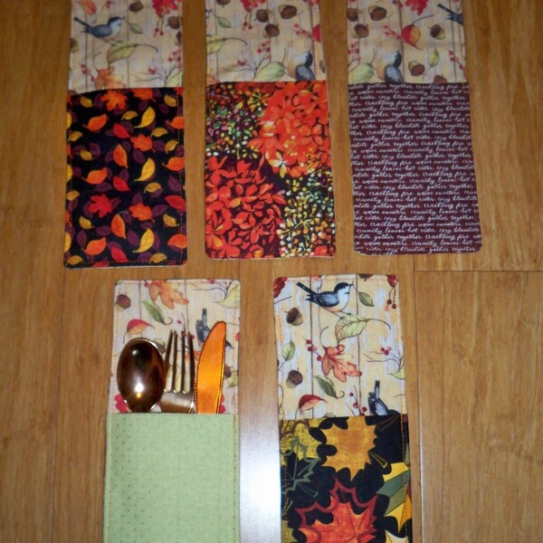 Flatware Pockets - Etsy