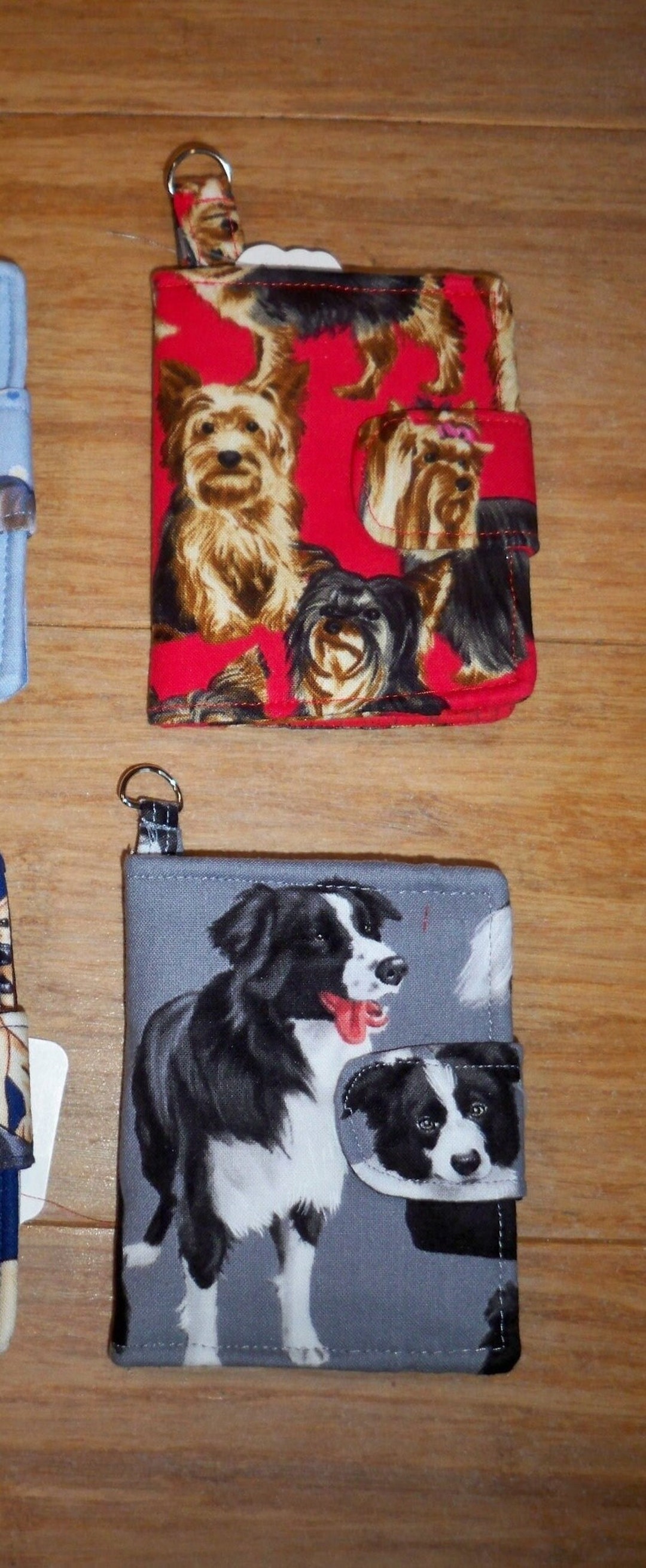 Mini Wallet for Small Purses or Hang on Key Chain, 4 1/4" X 3 1/4 ...
