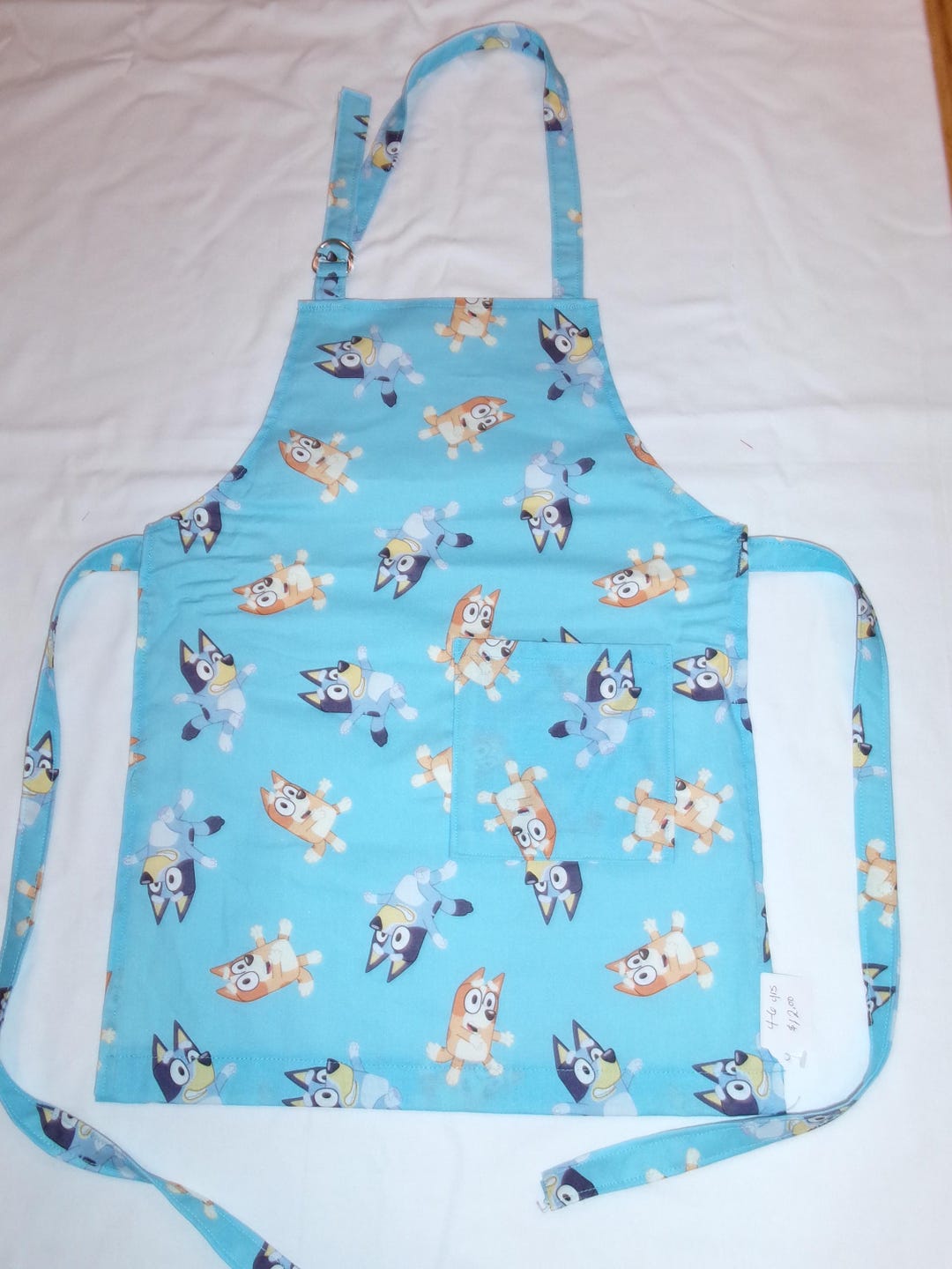 Kids Apron With Adjustable Neck Strap, Fits Sizes 4 - 6 Years, Bluey ...