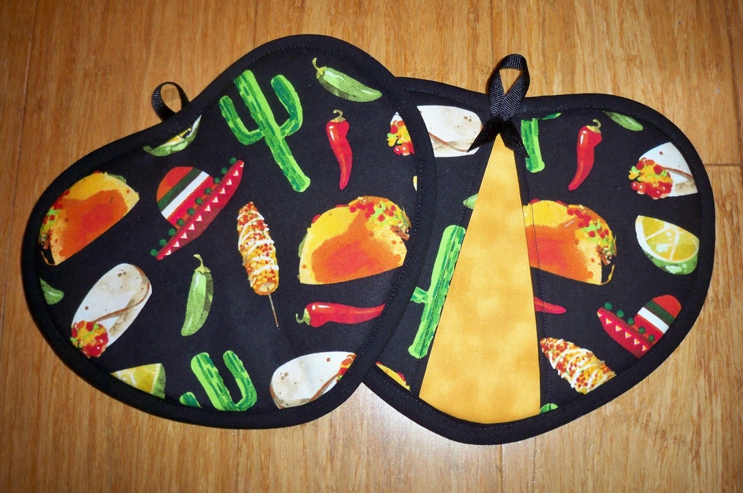 Heart Shaped Hand Saver Potholder Oven Mitt, Heat Resistant W/insul ...