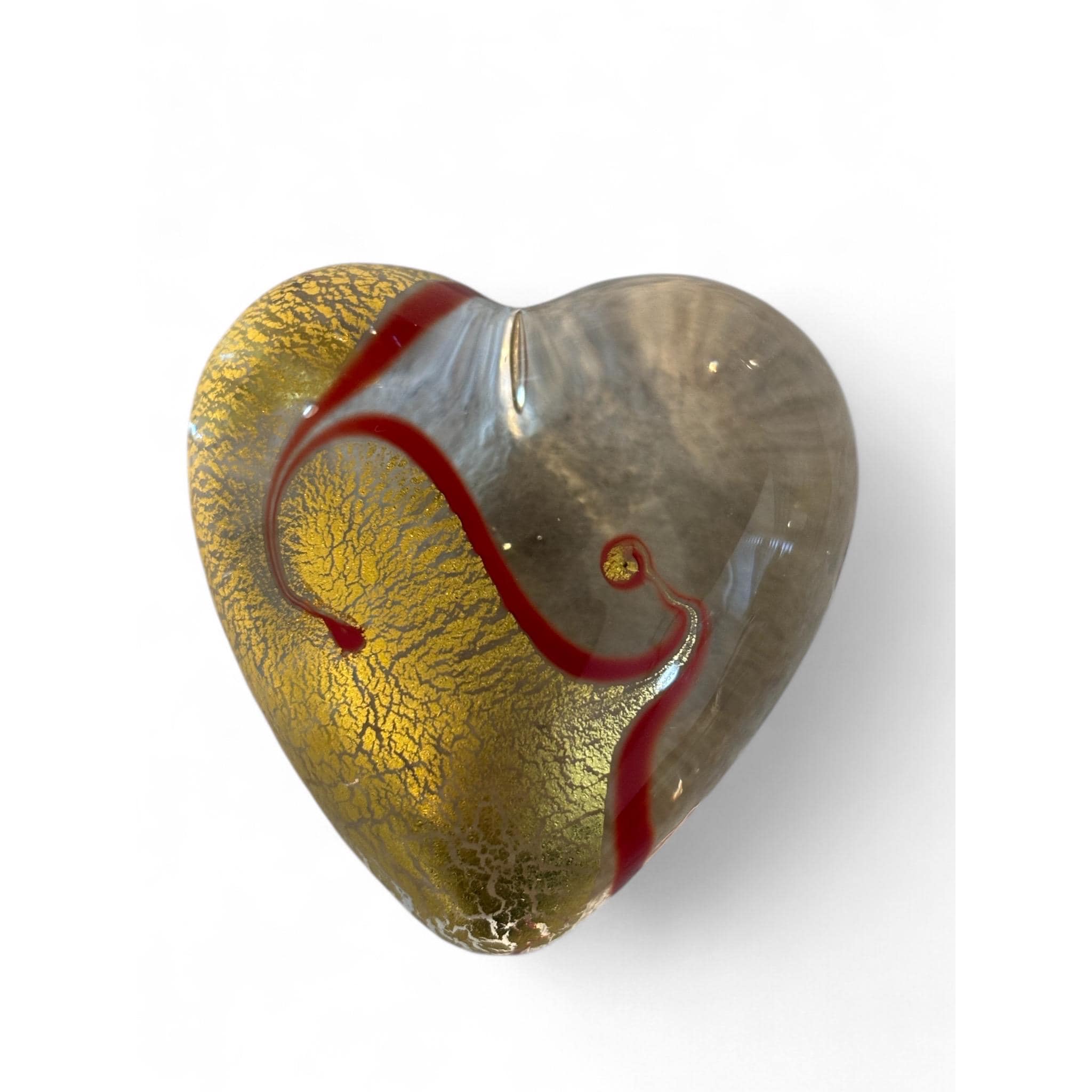 Heart Art Glass by Robert Held Anniversary Gift, Birthday Gift, I Love ...
