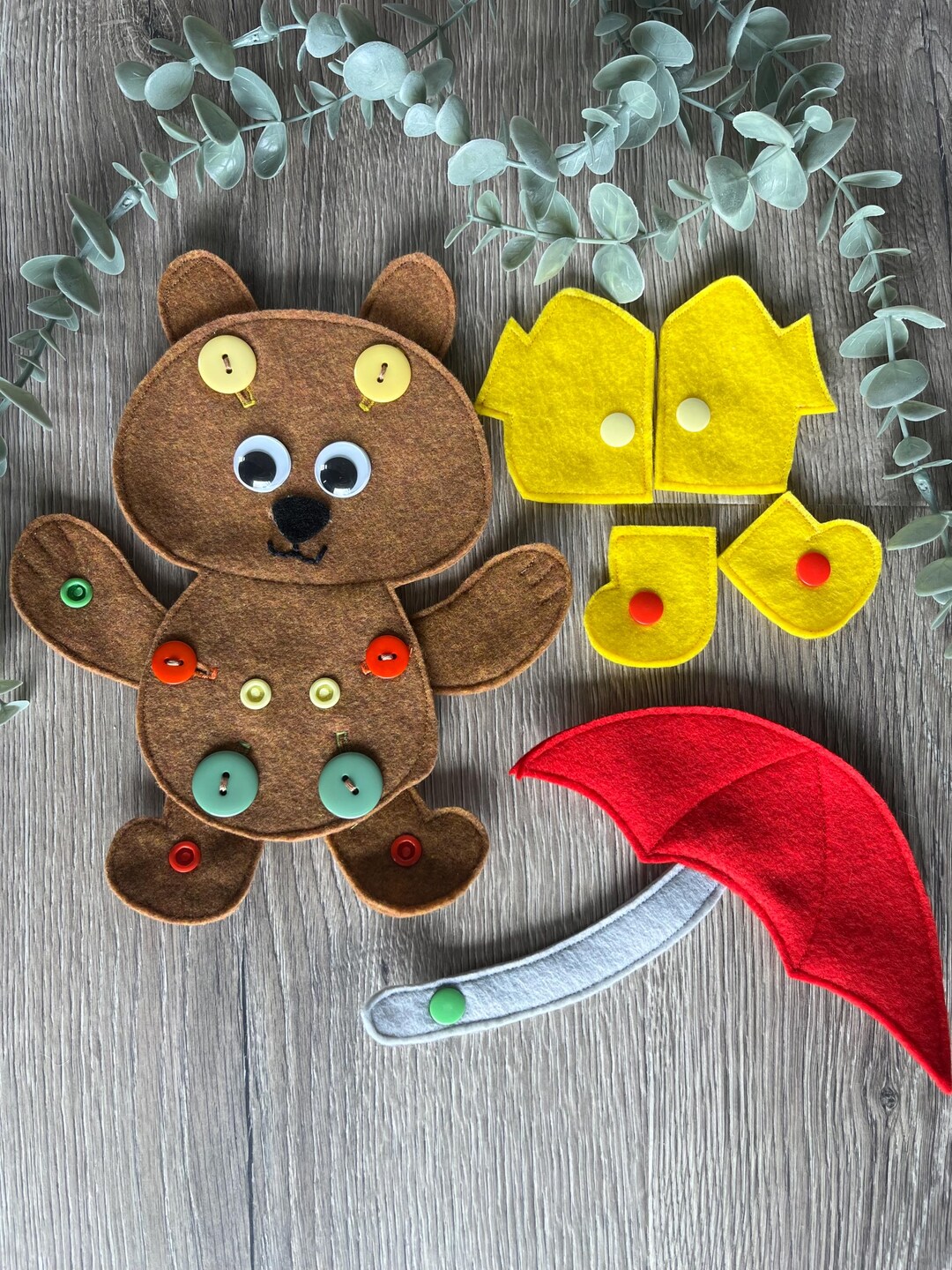 Rainy Day Bear – Fine Motor Skills & Sensory Activity - Etsy