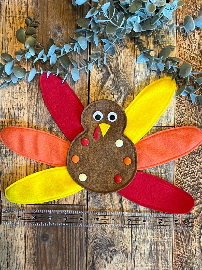 Snap-on Feathers Turkey - Etsy