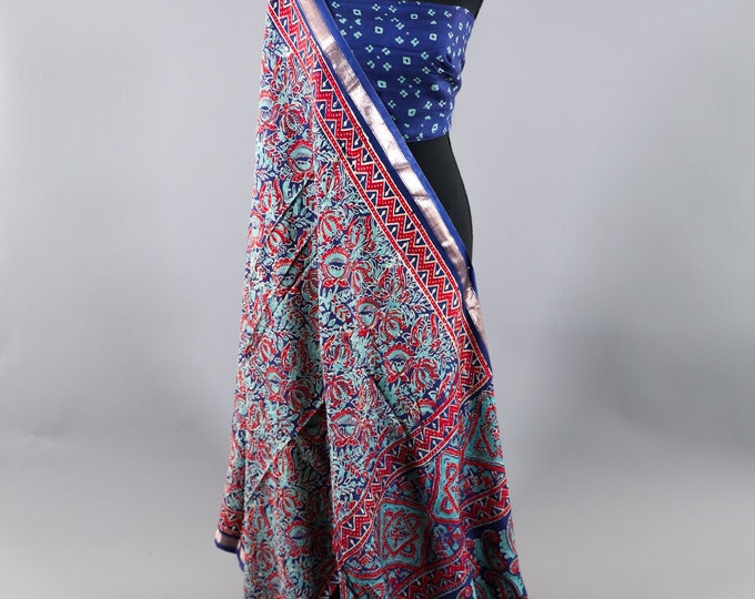 Kosha Silk With Jaal Work | Fall Pico Done - Etsy