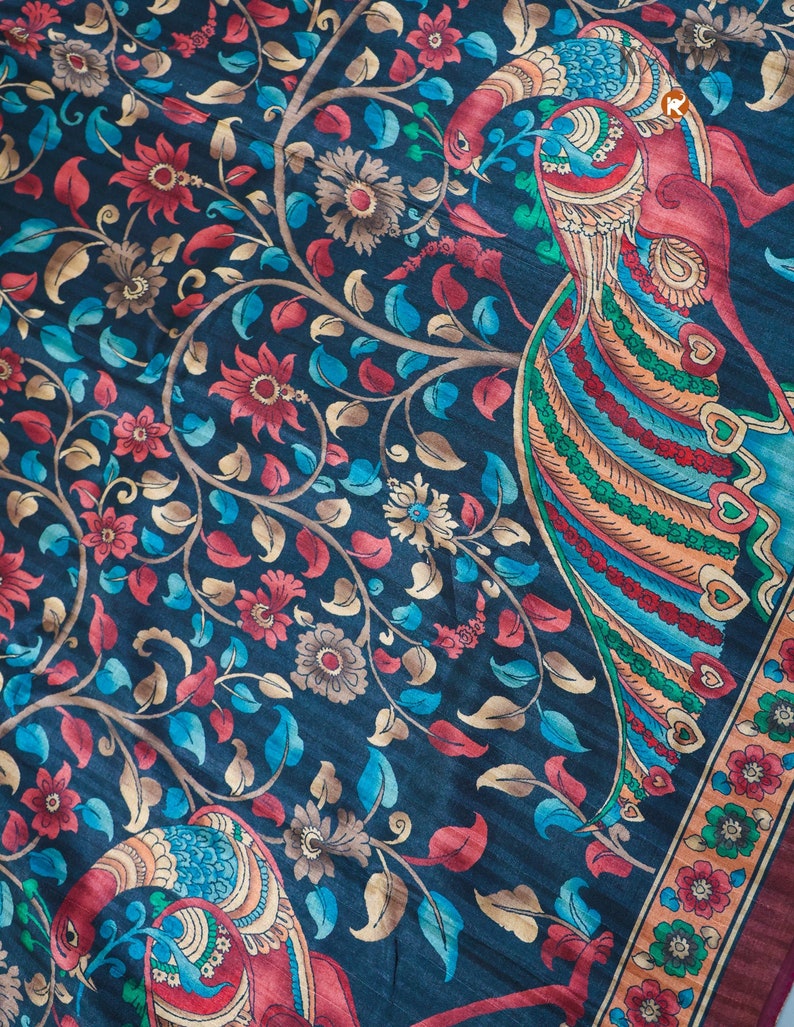 Semi Mysore Silk Saree | Fall Pico Done - Etsy