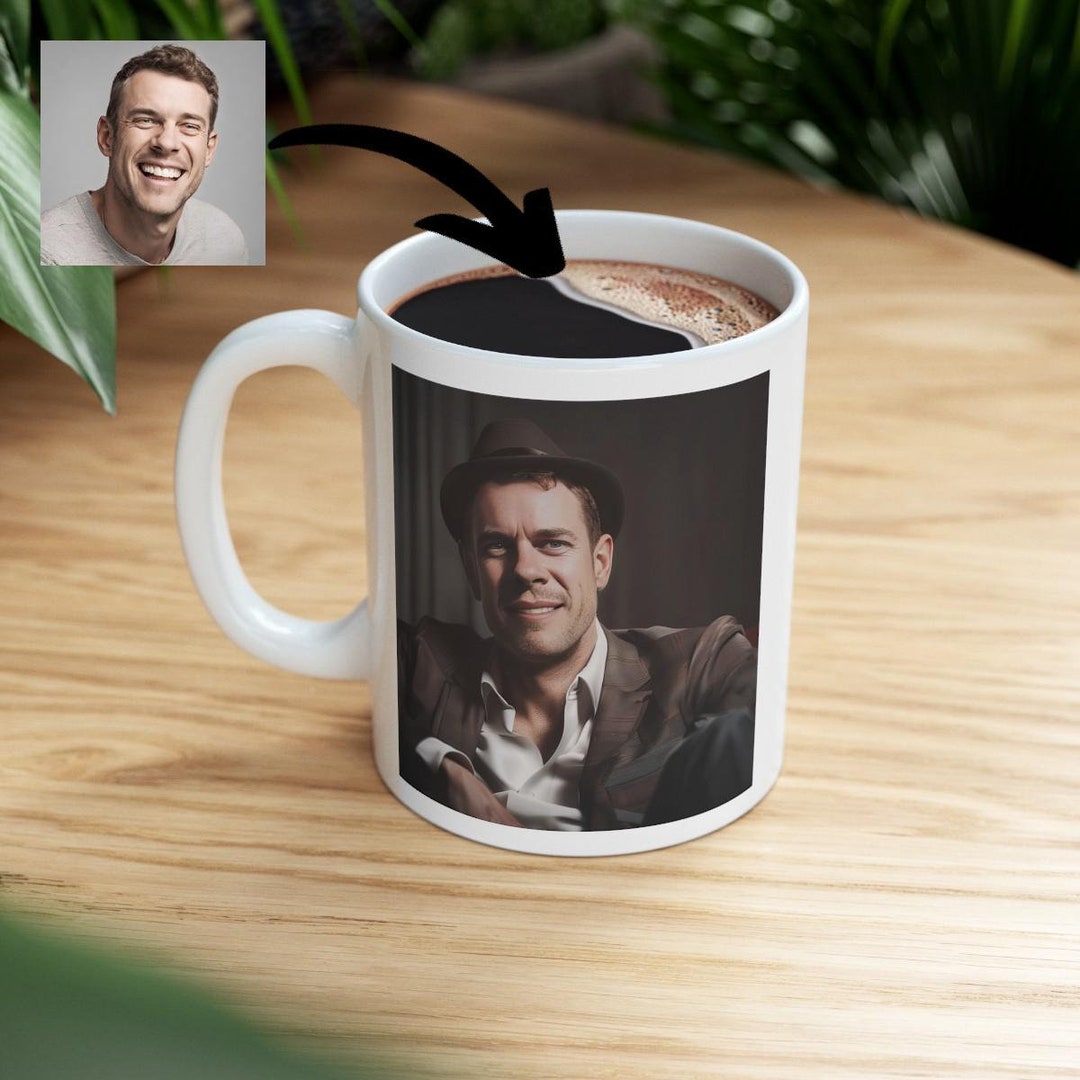 Mafia Themed Custom Face Swap Mug- Personalized Gift - Etsy