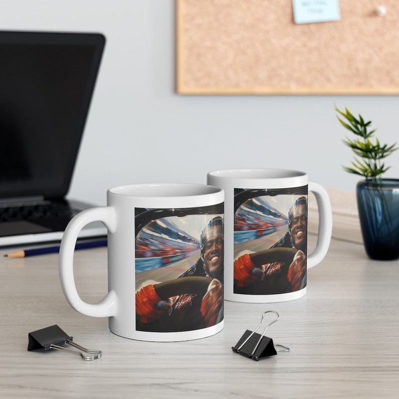 Race Car Driver Themed Custom Face Swap Mug- Personalized Gift - Etsy