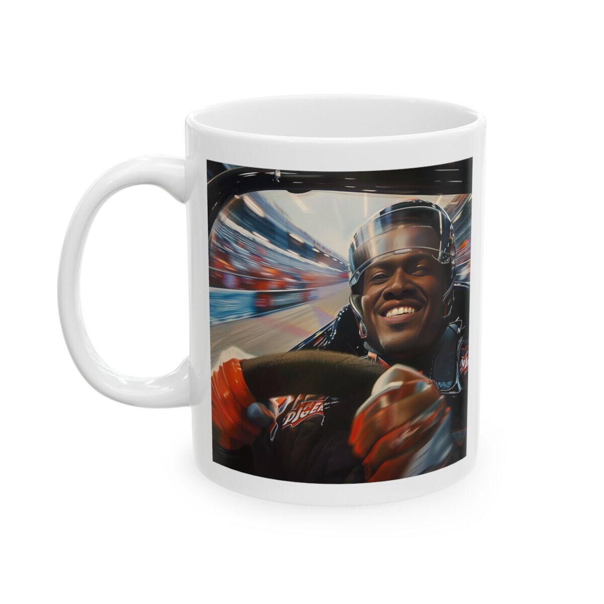Race Car Driver Themed Custom Face Swap Mug- Personalized Gift - Etsy