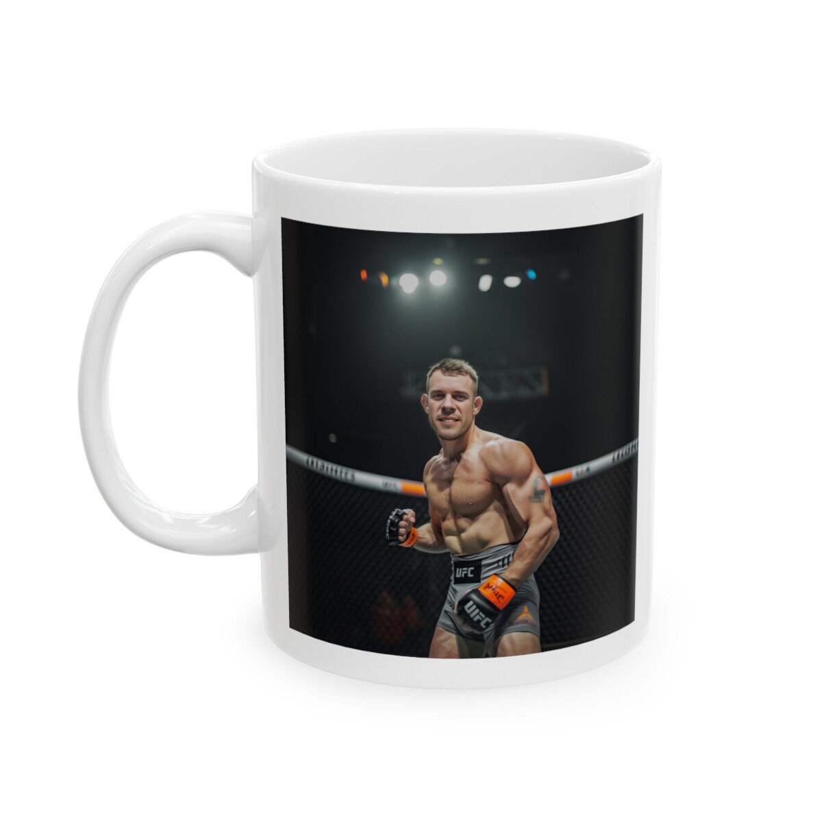 UFC Fighter Themed Custom Face Swap Mug- Personalized Gift - Etsy