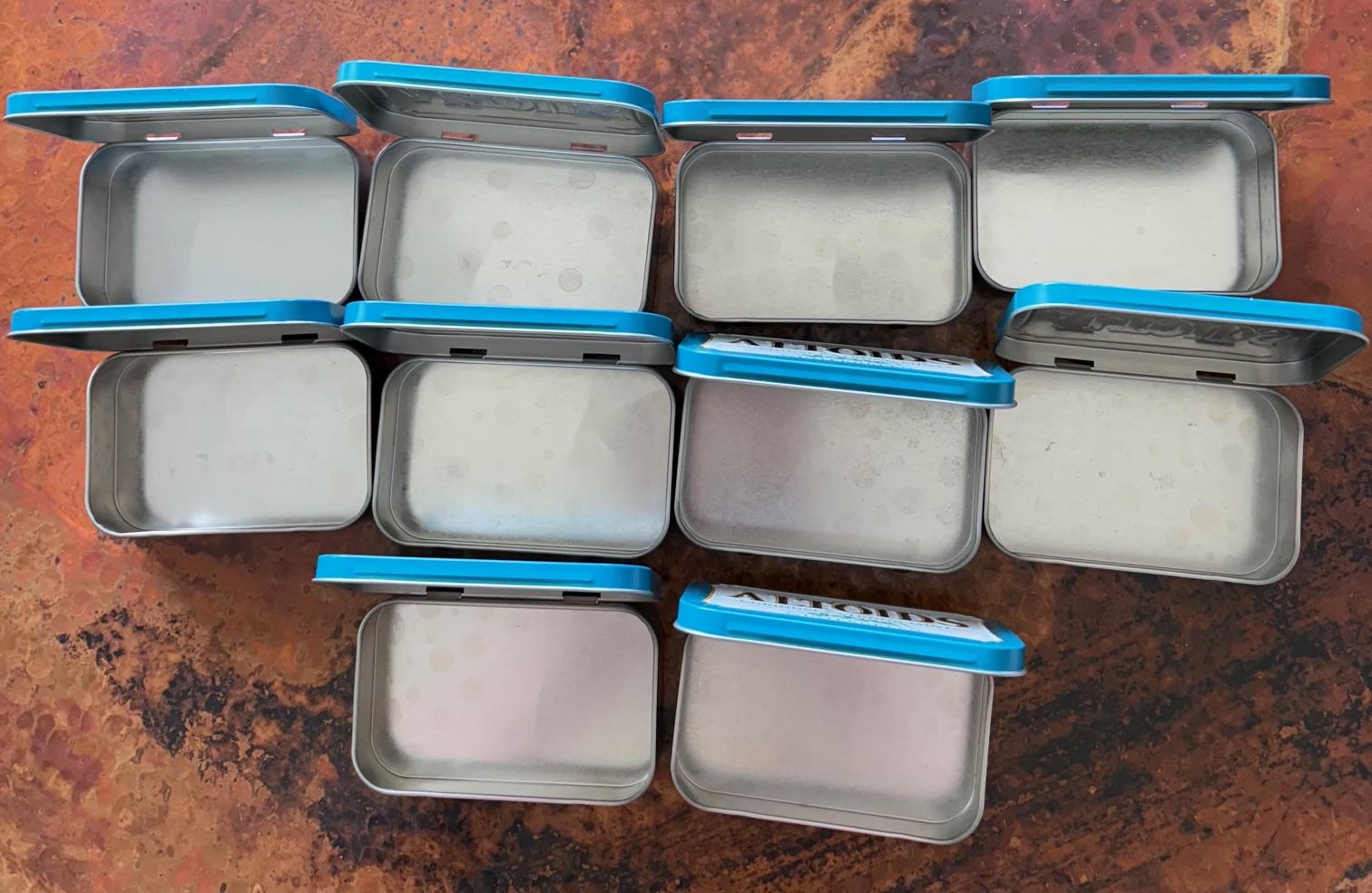 Clean Empty Altoids Tins: Craft Storage, Fishing, Stash - Set of 10 - Etsy