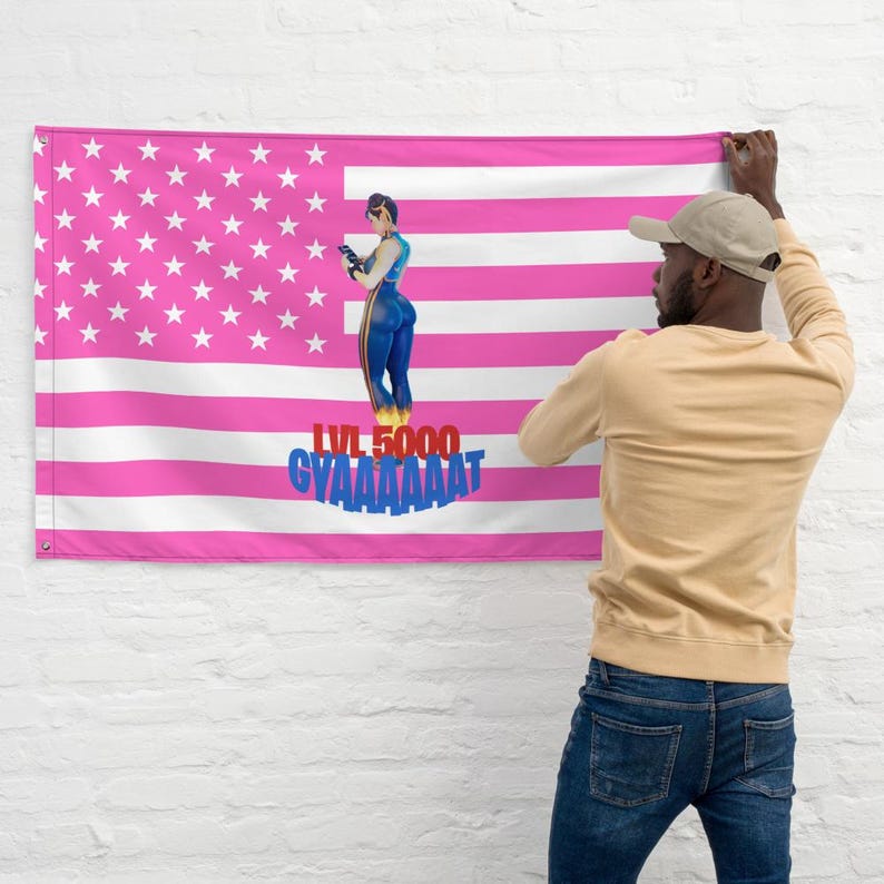 Fort.nite CHUN LI GYAATT Flag. - Etsy