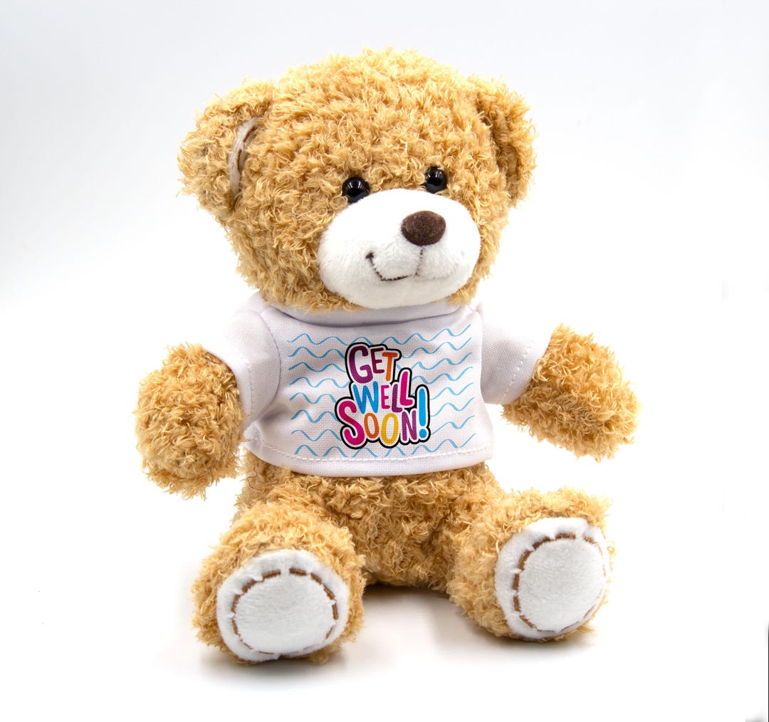 Teddy Bear - Soft Plush Bear With Message - Etsy