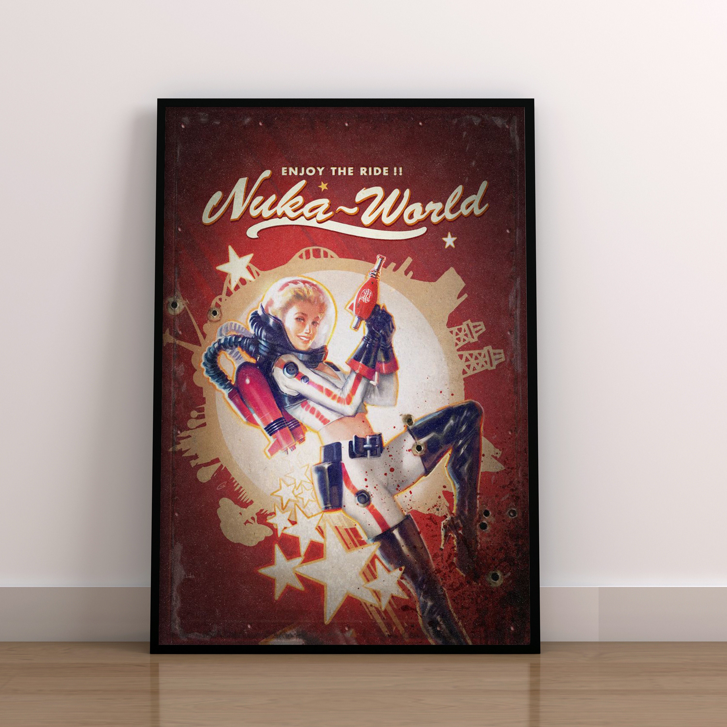 Fallout Nuka Cola Poster Wall Art Wall Prints Home Decor Classic Matte ...