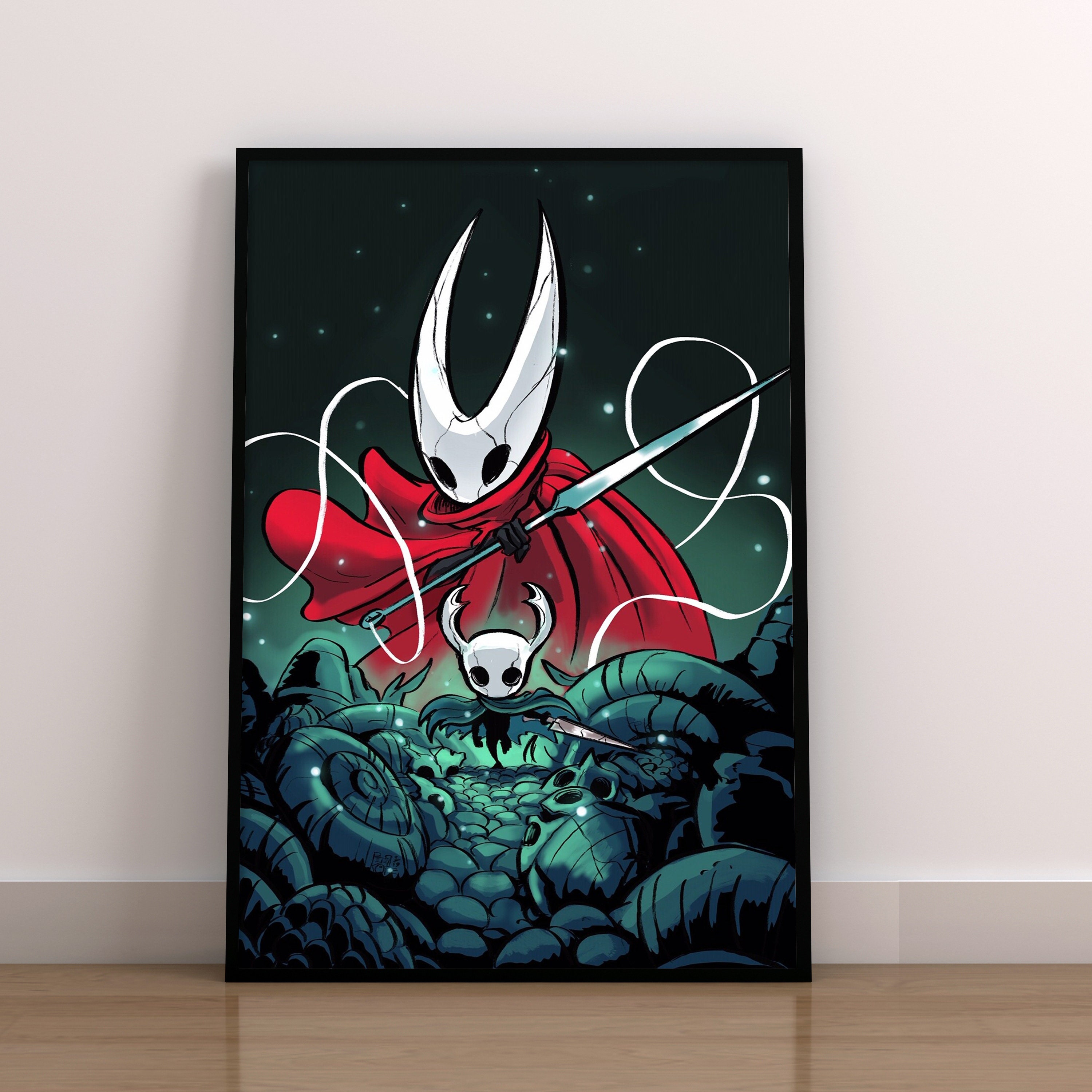 Hollow Knight Poster Wall Art Wall Prints Home Decor White Kraft Paper ...