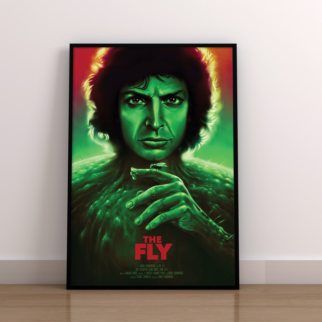 The Fly Poster Wall Art Wall Prints Home Decor White Kraft Paper Print ...