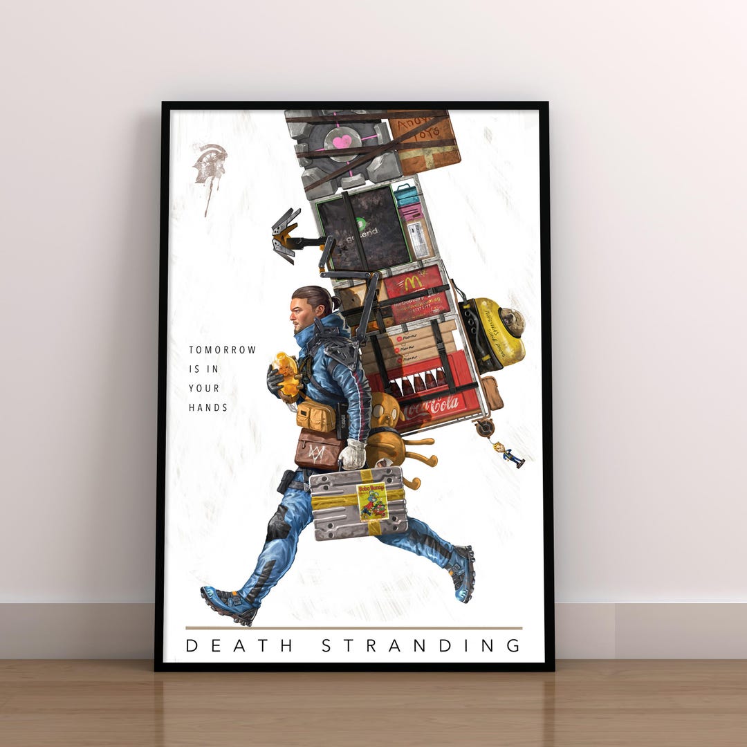 Death Stranding Poster Wall Art Wall Prints Home Decor Classic Matte ...