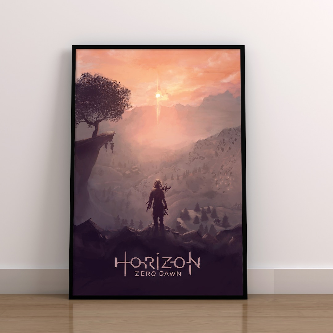 Horizon Zero Dawn Poster Wall Art Wall Prints Home Decor Classic Matte ...