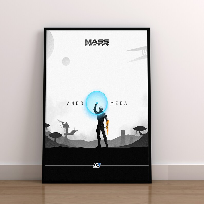 Mass Effect Poster Wall Art Wall Prints Home Decor Classic Matte Paper ...