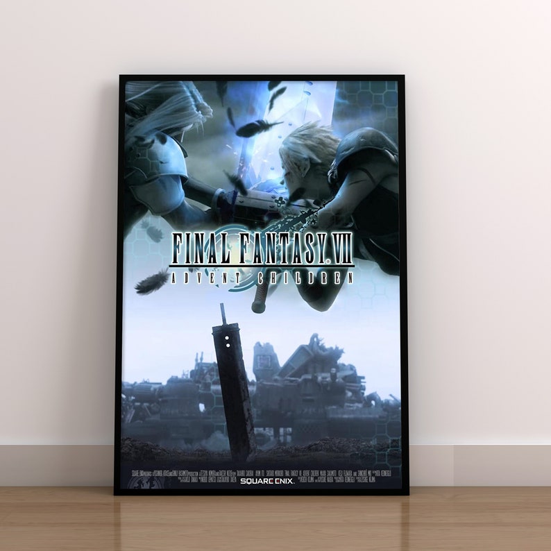 Final Fantasy Poster Wall Art Wall Prints Home Decor Classic Matte ...