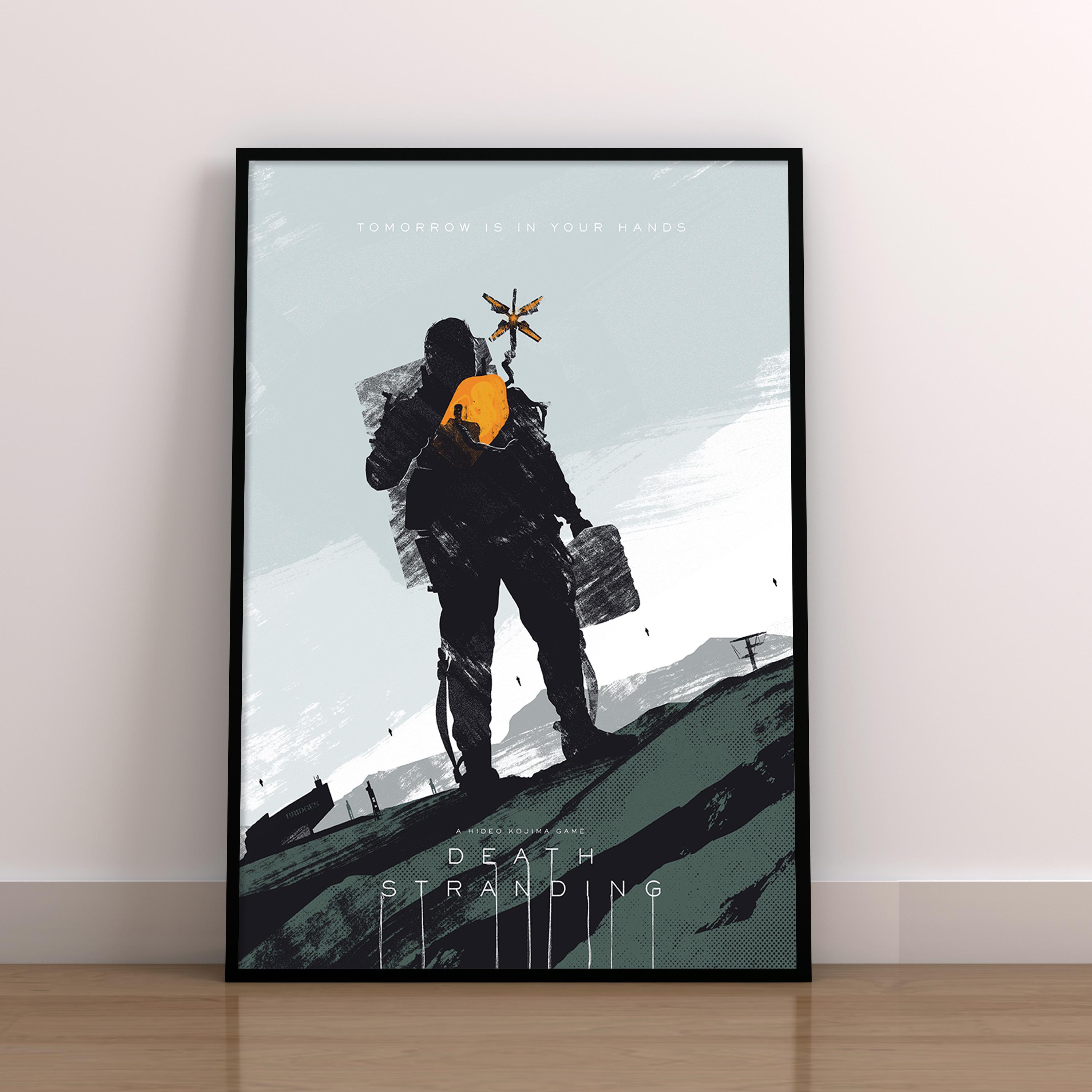 Death Stranding Poster Wall Art Wall Prints Home Decor Classic Matte ...