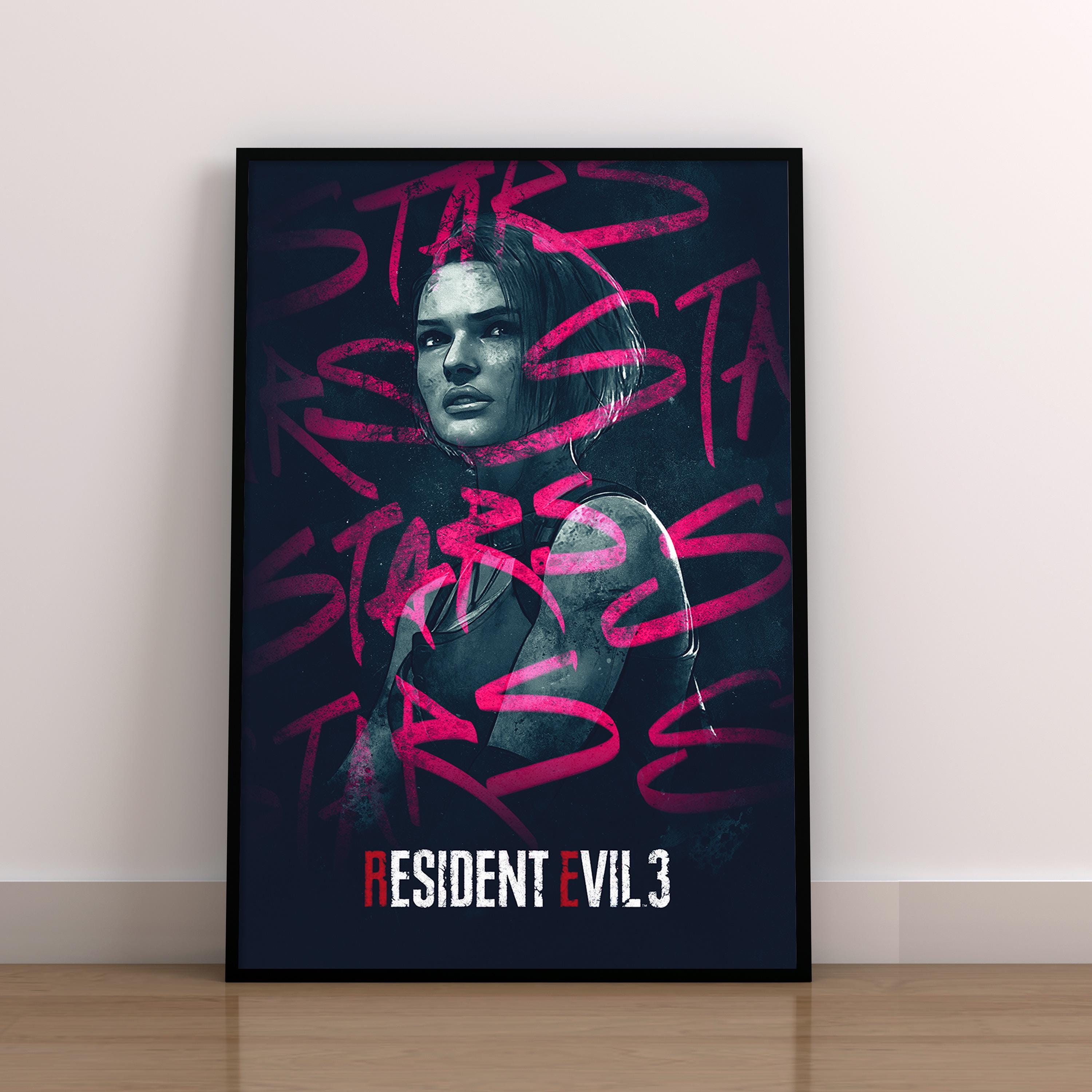 Resident Evil Poster Wall Art Wall Prints Home Decor Classic Matte ...