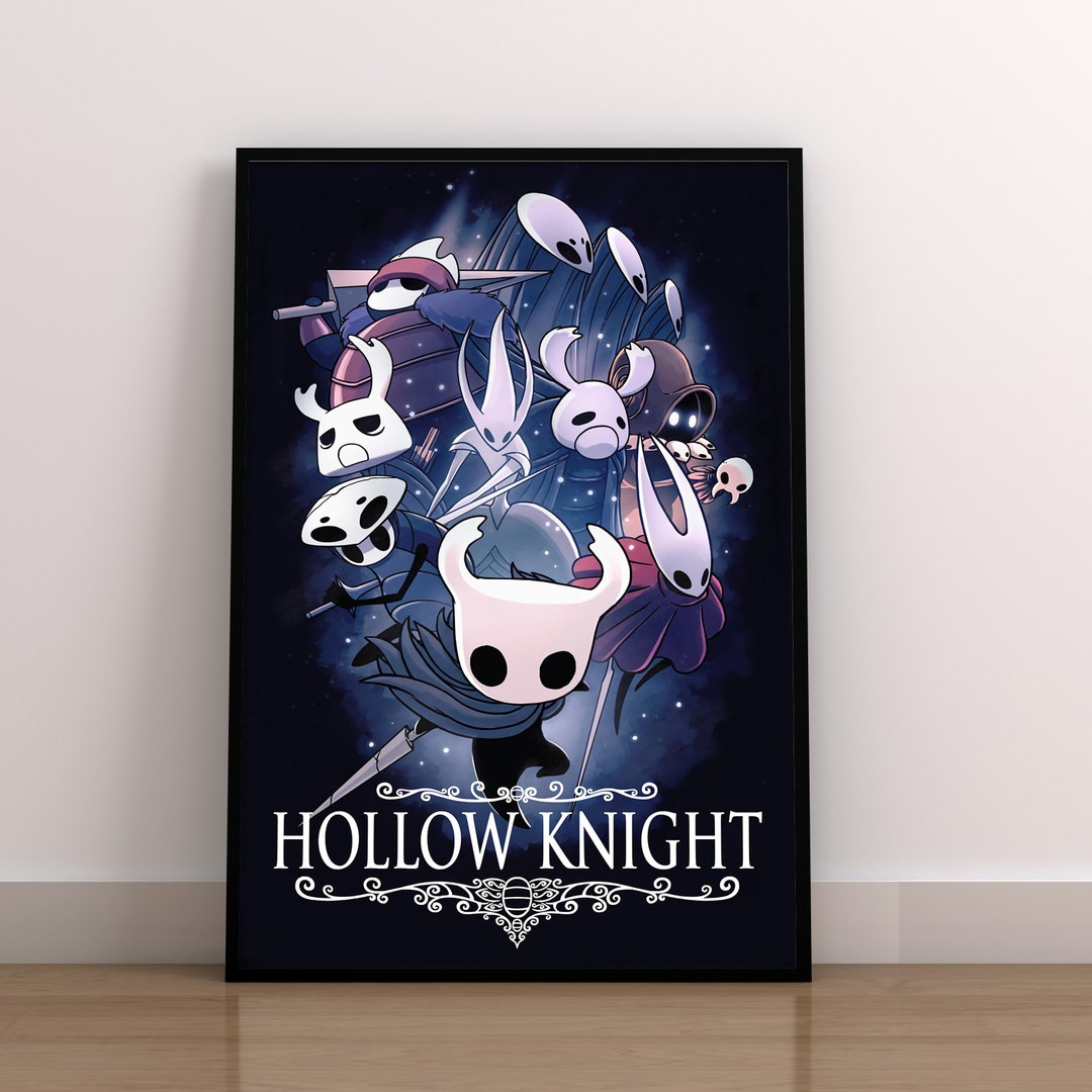 Hollow Knight Poster Wall Art Wall Prints Home Decor White Kraft Paper ...