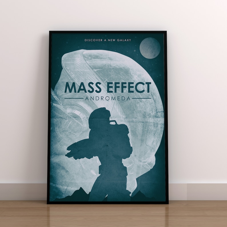 Mass Effect Poster Wall Art Wall Prints Home Decor Classic Matte Paper ...