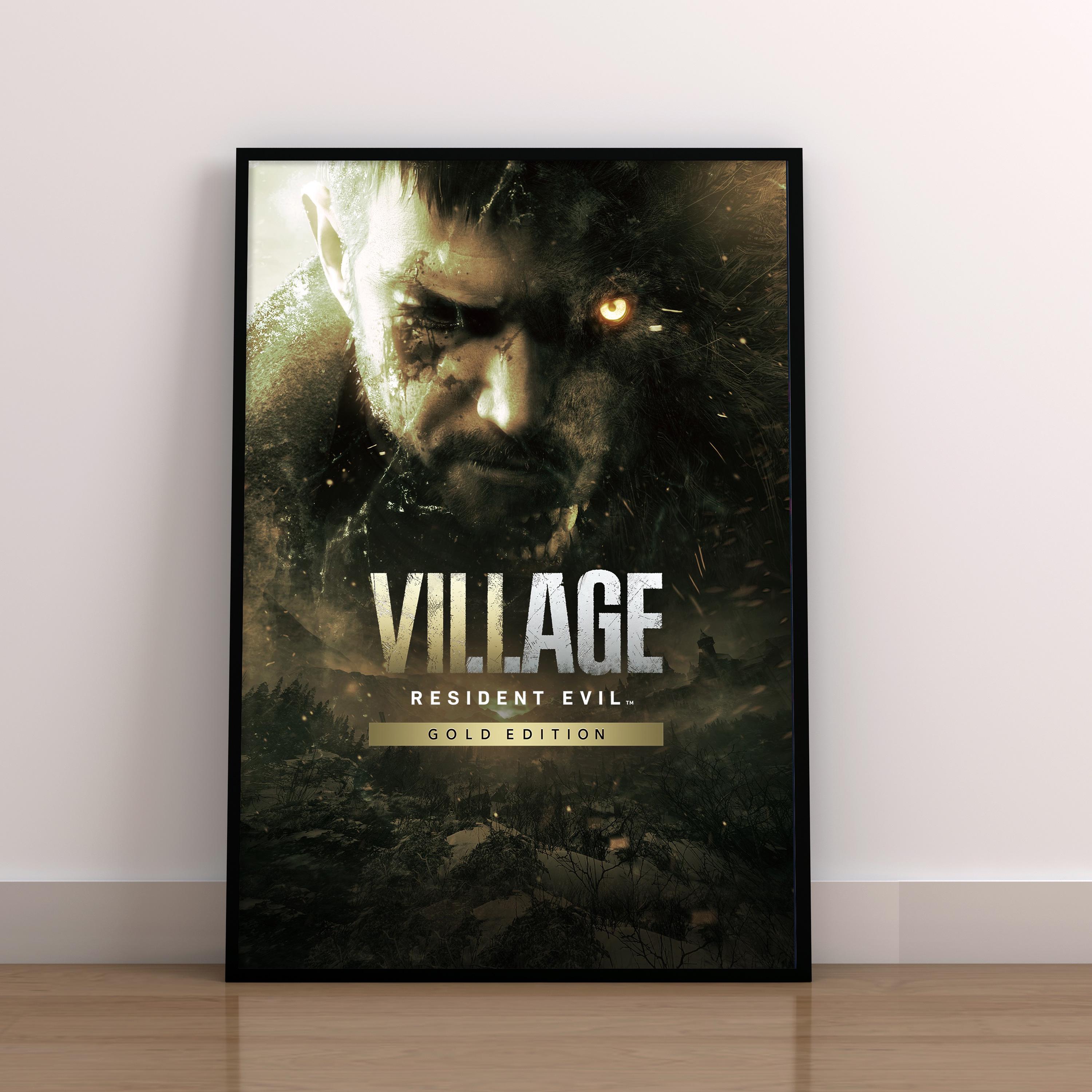 Resident Evil Poster Wall Art Wall Prints Home Decor Classic Matte ...